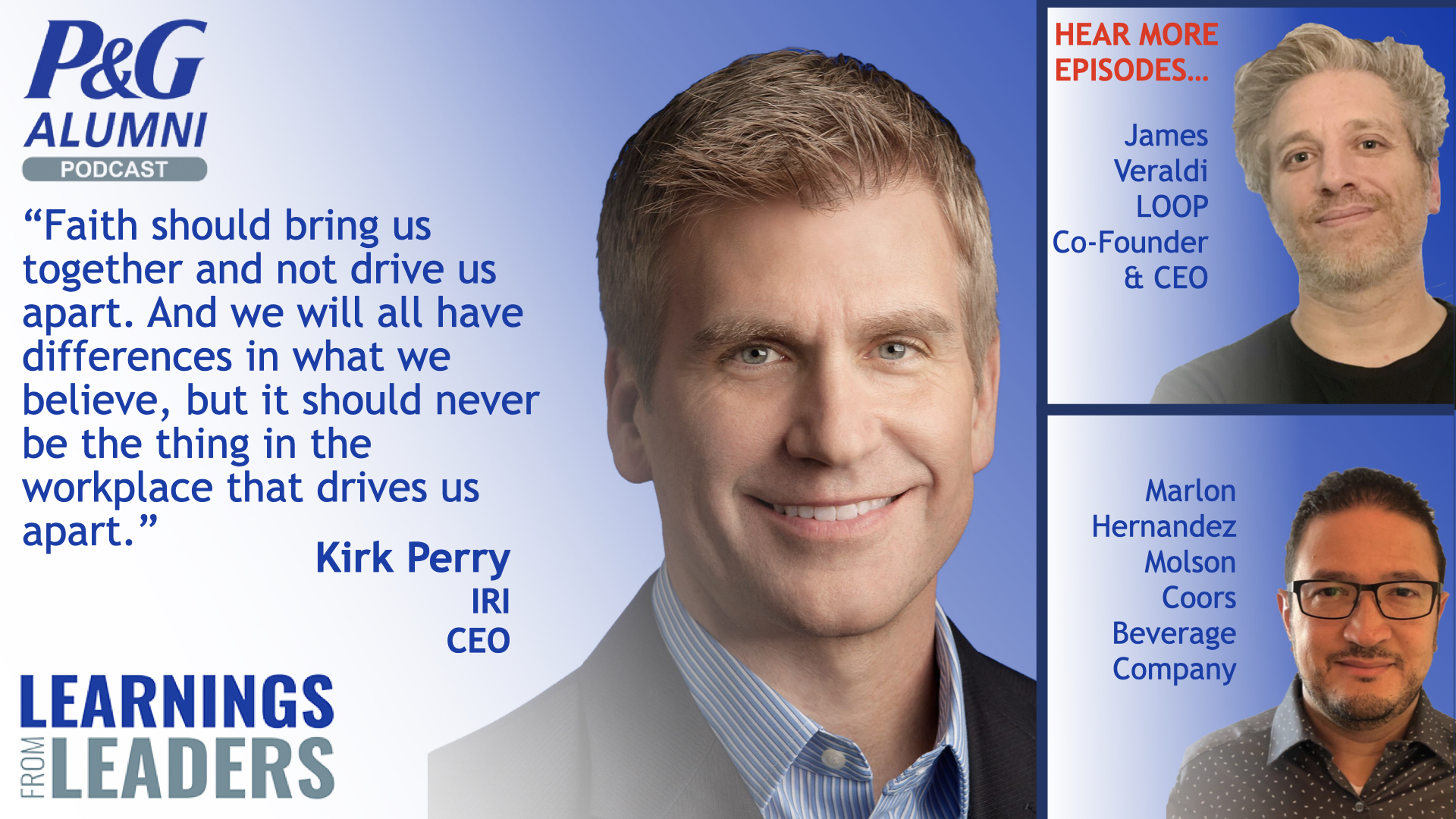 Podcast: Kirk Perry - P&G Alumni Network