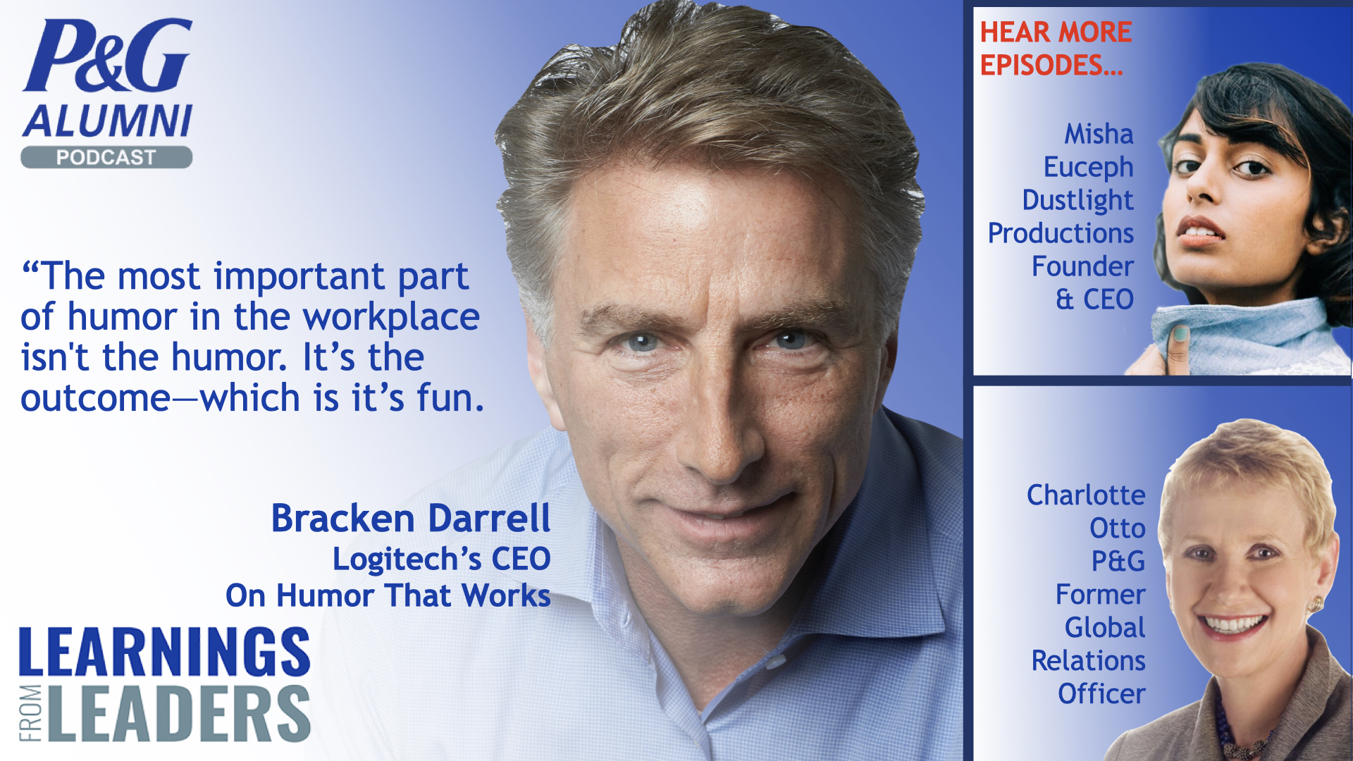 Podcast: Bracken Darrell - P&G Alumni Network