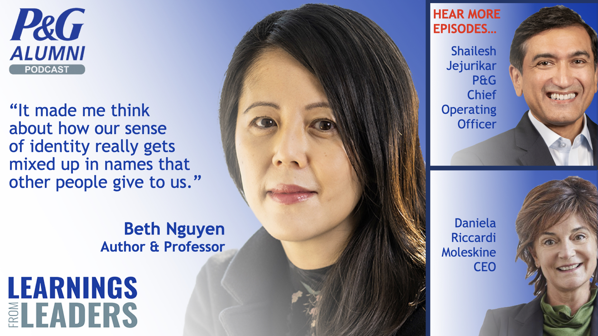 Podcast: Beth Nguyen - P&G Alumni Network