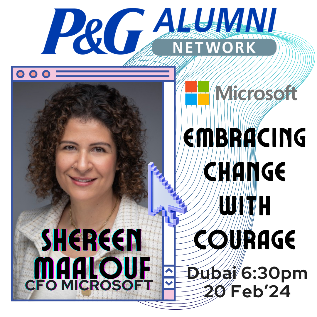 UAE Chapter: Embracing Change with Courage – Fireside chat with Shereen ...
